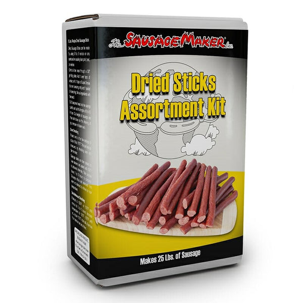 Buy Dried Sausage Sticks Assortment Kit with 19mm Casings | The Sausage ...