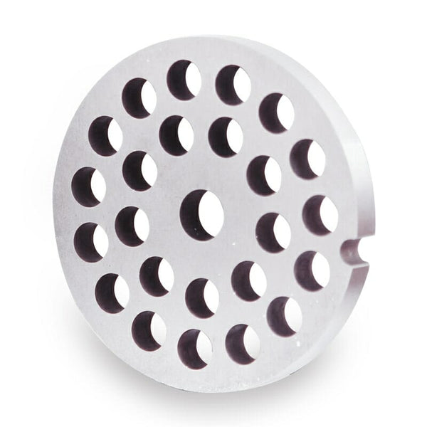 #22 Stainless Steel 3/8" Grinder Plate – The Sausage Maker