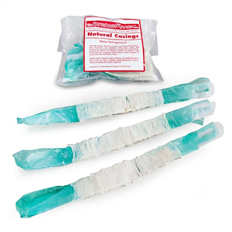 Pretubed Natural Hog Casings 35-38mm – The Sausage Maker