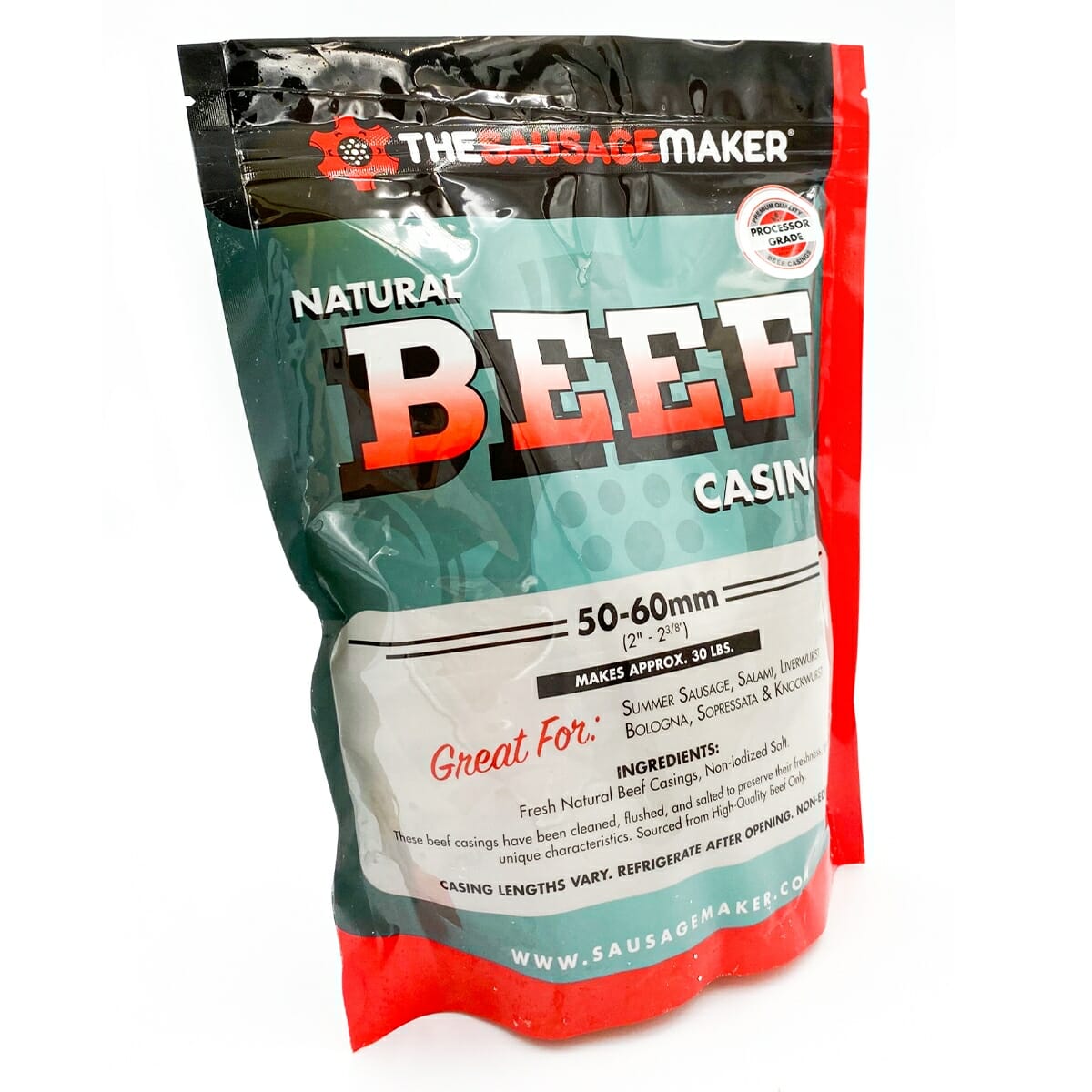 Natural Beef Casing: Perfect for Homemade Sausage | The Sausage Maker ...