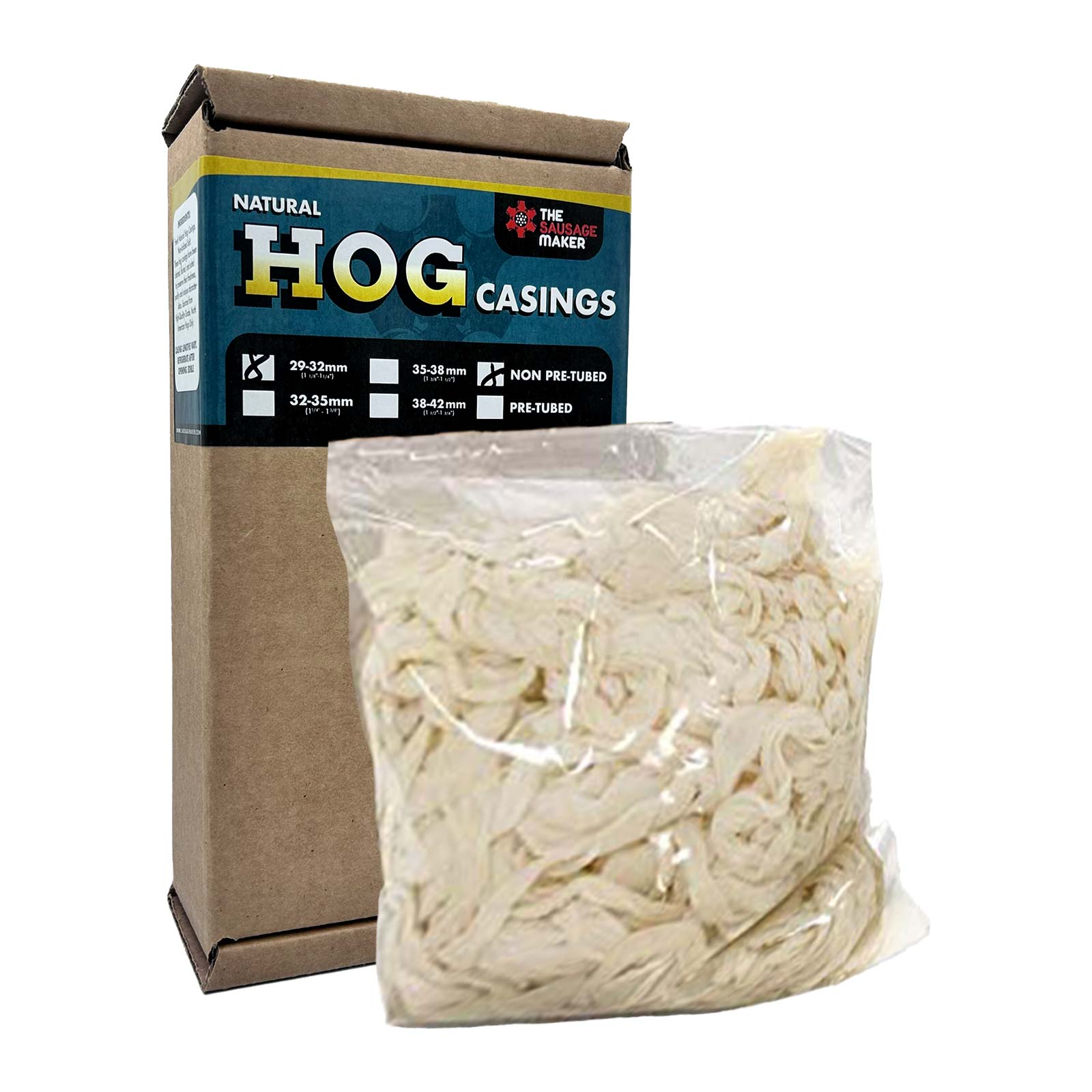 Natural Hog Casings 29-32mm for Perfect Sausages | The Sausage Maker ...