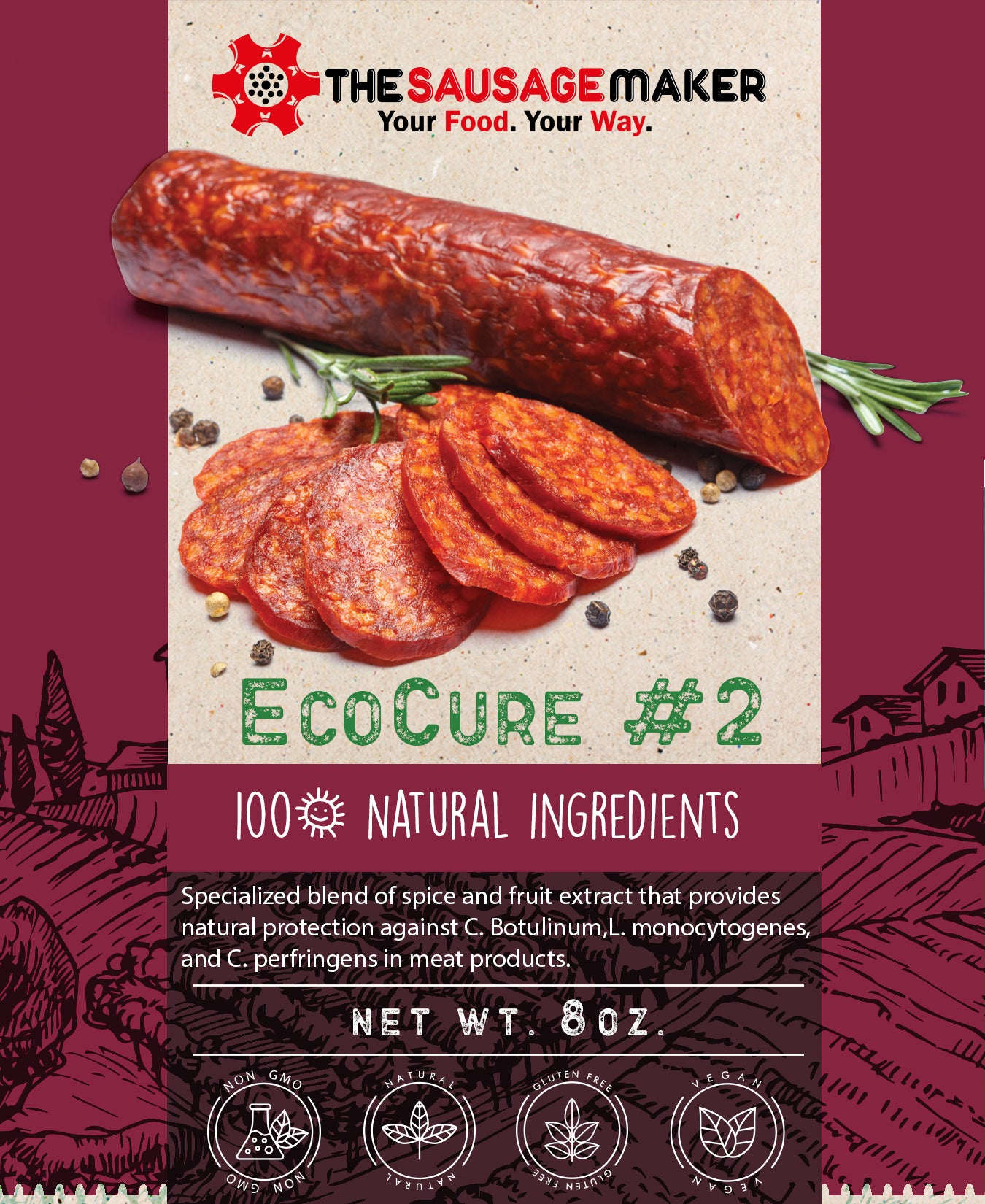 EcoCure #2 - 8oz – The Sausage Maker