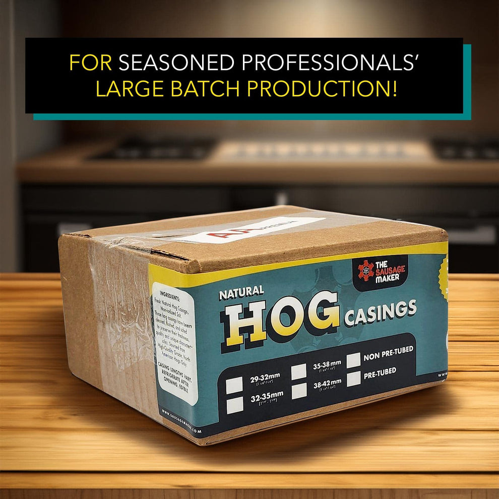 Premium Sausage Maker Natural Hog Casings 29-32mm | The Sausage Maker ...